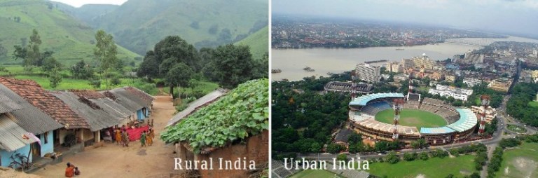 RURAL VS URBAN INDIA – International Journal of Research (IJR)