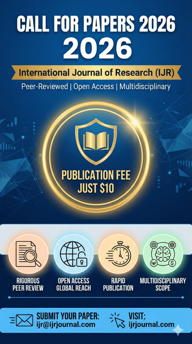 International Journal of Research (IJR) – IJR Journal is ...